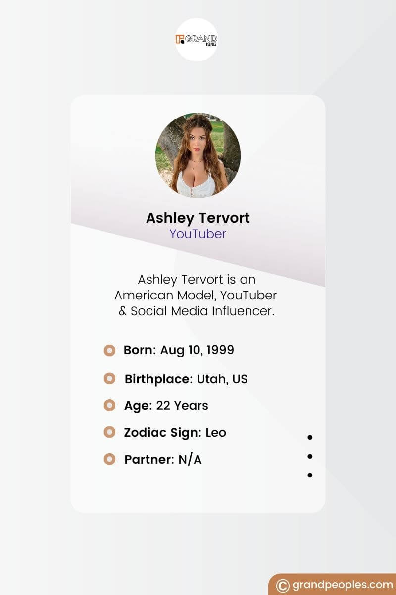 Ashley Tervort Age, Height, Boyfriend, Biography, and Wiki - Gradnpeoples