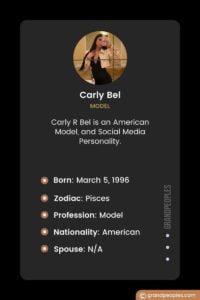 Carly Bel Age, Height, Boyfriend, Net worth, Wiki, Biography & More ...
