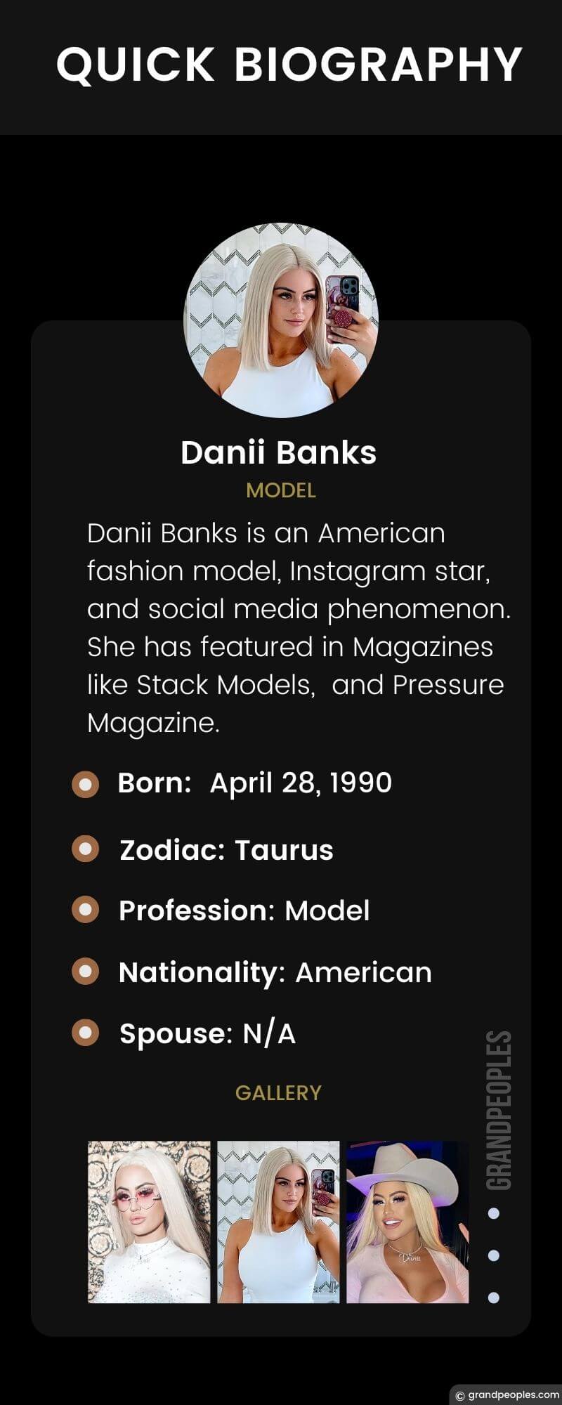 Danii Banks Age, Height, Net Worth, Boyfriend, Wiki, Biography, and More - GrandPeoples