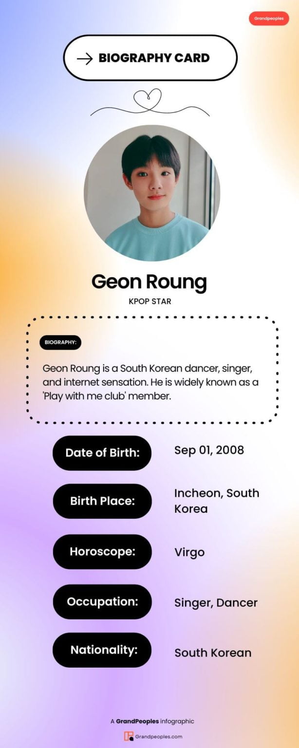 Geon Roung Age, Height, Biography, Wiki, and More - GrandPeoples
