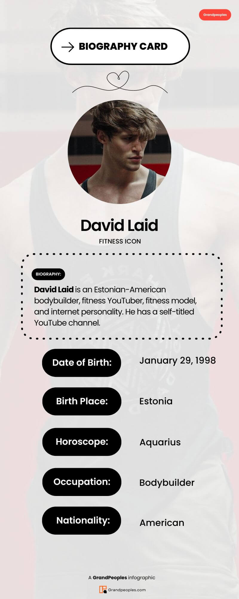 David Laid Age, Height, Biography, Wiki, and More - GrandPeoples
